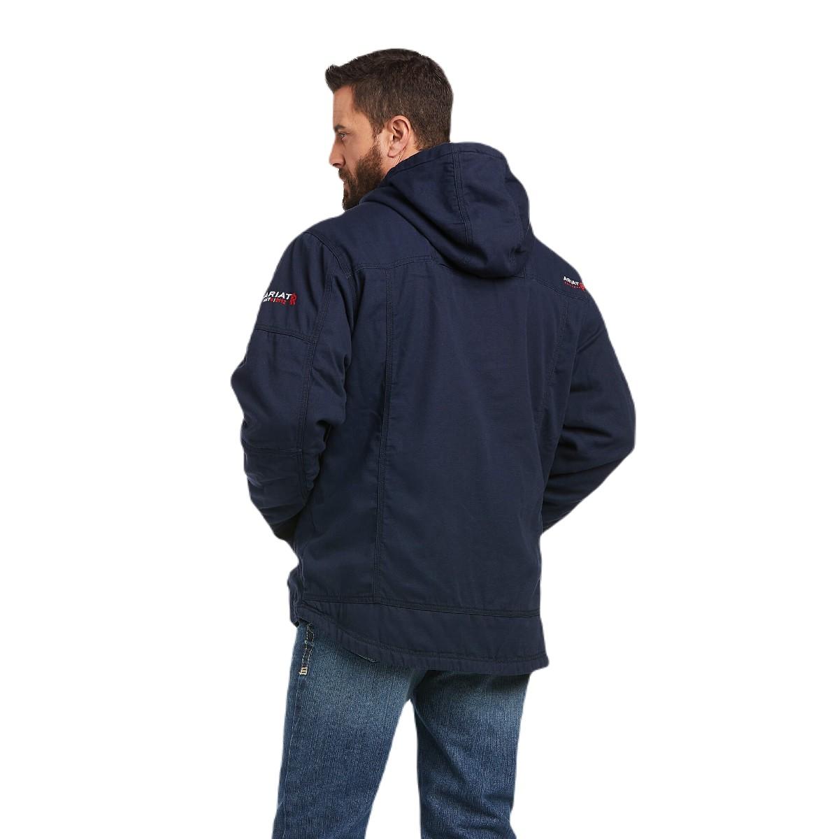 Ariat FR DuraLight Stretch Canvas Jacket in Navy
