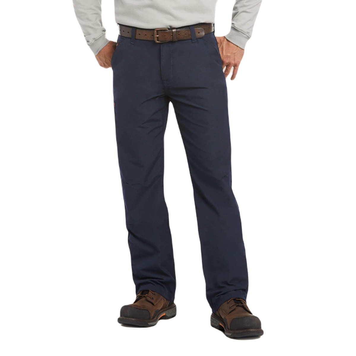 Ariat FR M4 Relaxed DuraLight Ripstop Boot Cut Pant in Navy