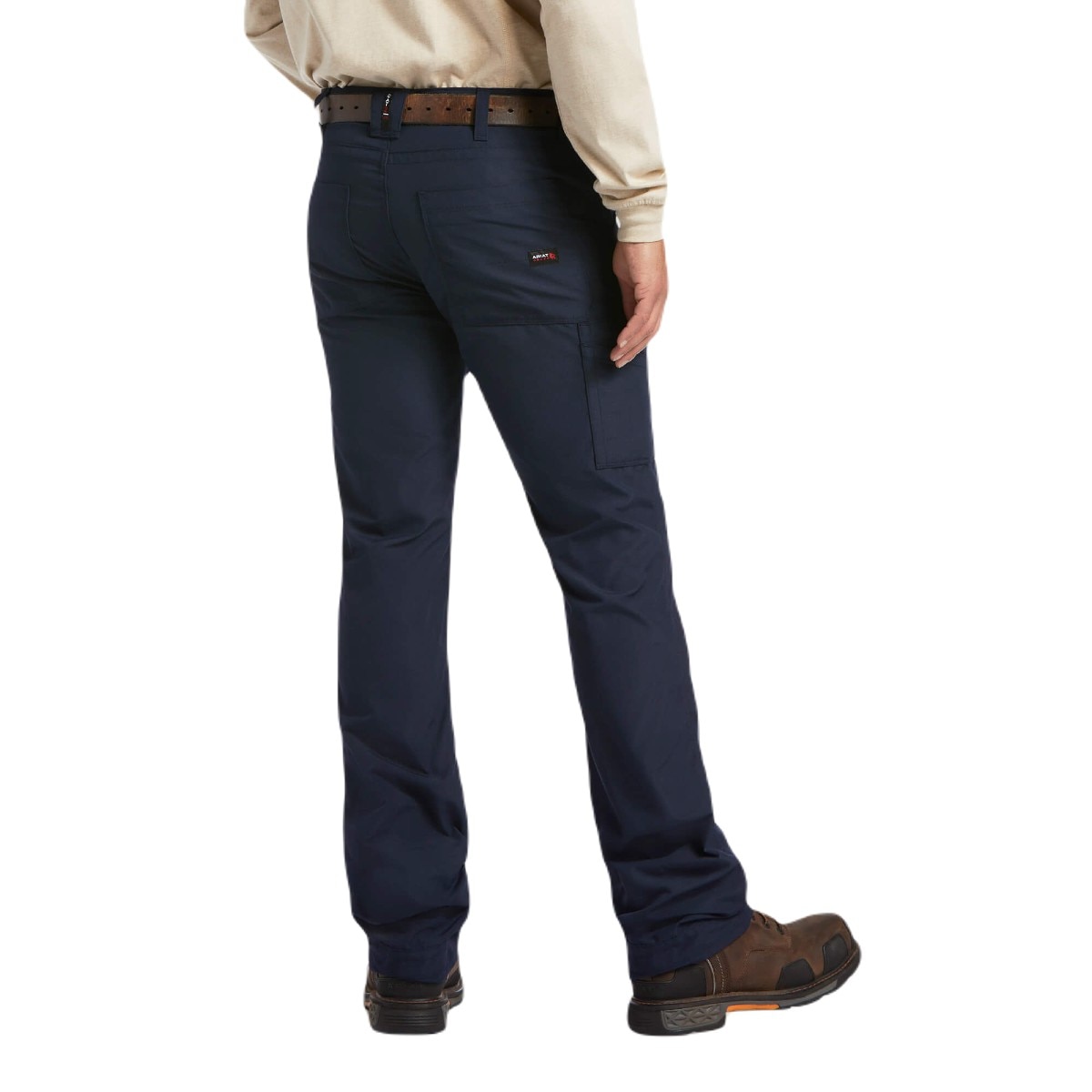 Ariat FR M5 DuraLight Ripstop Stackable Straight Leg Pant in Navy